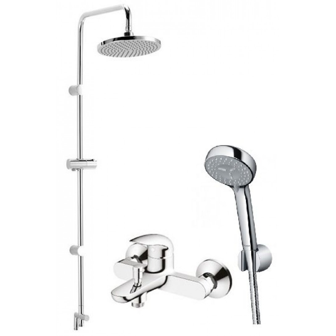 Bộ sen cây TOTO DM907CS/TBW07012A/TBS03302V nóng lạnh tắm đứng - Tuấn Đức