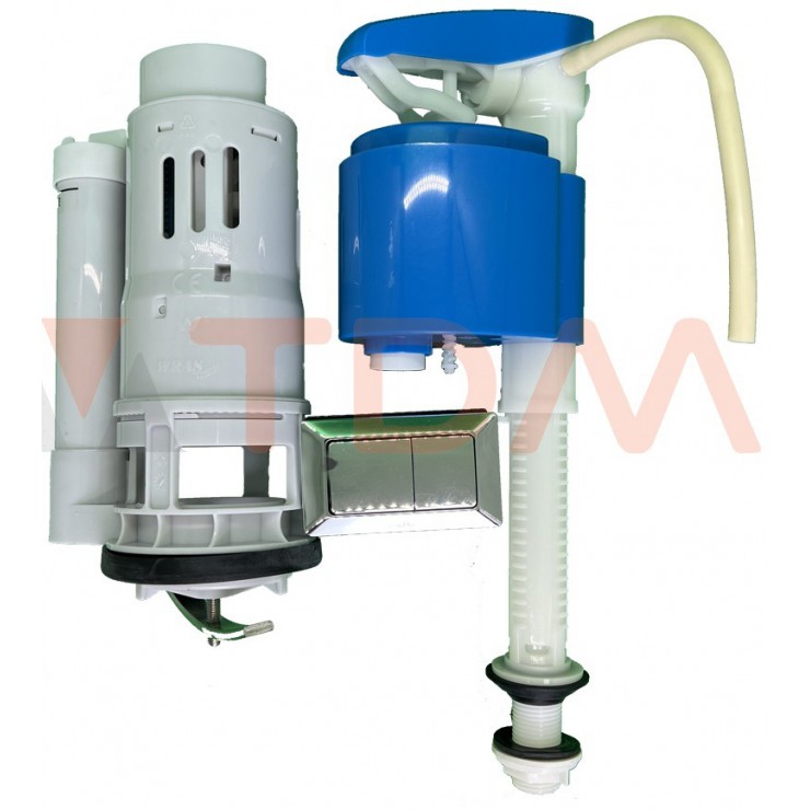 Bộ Xả Bồn Cầu INAX DTF-969VN (AC-969VN) Chính Hãng - Tuấn Đức