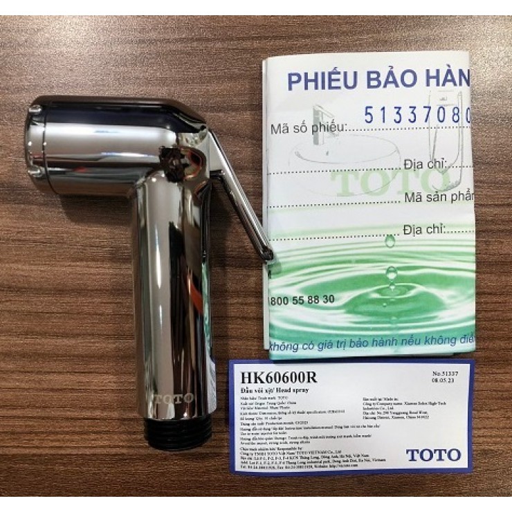 Đầu Vòi Xịt TOTO HK60600R (TVCF201) - Tuấn Đức