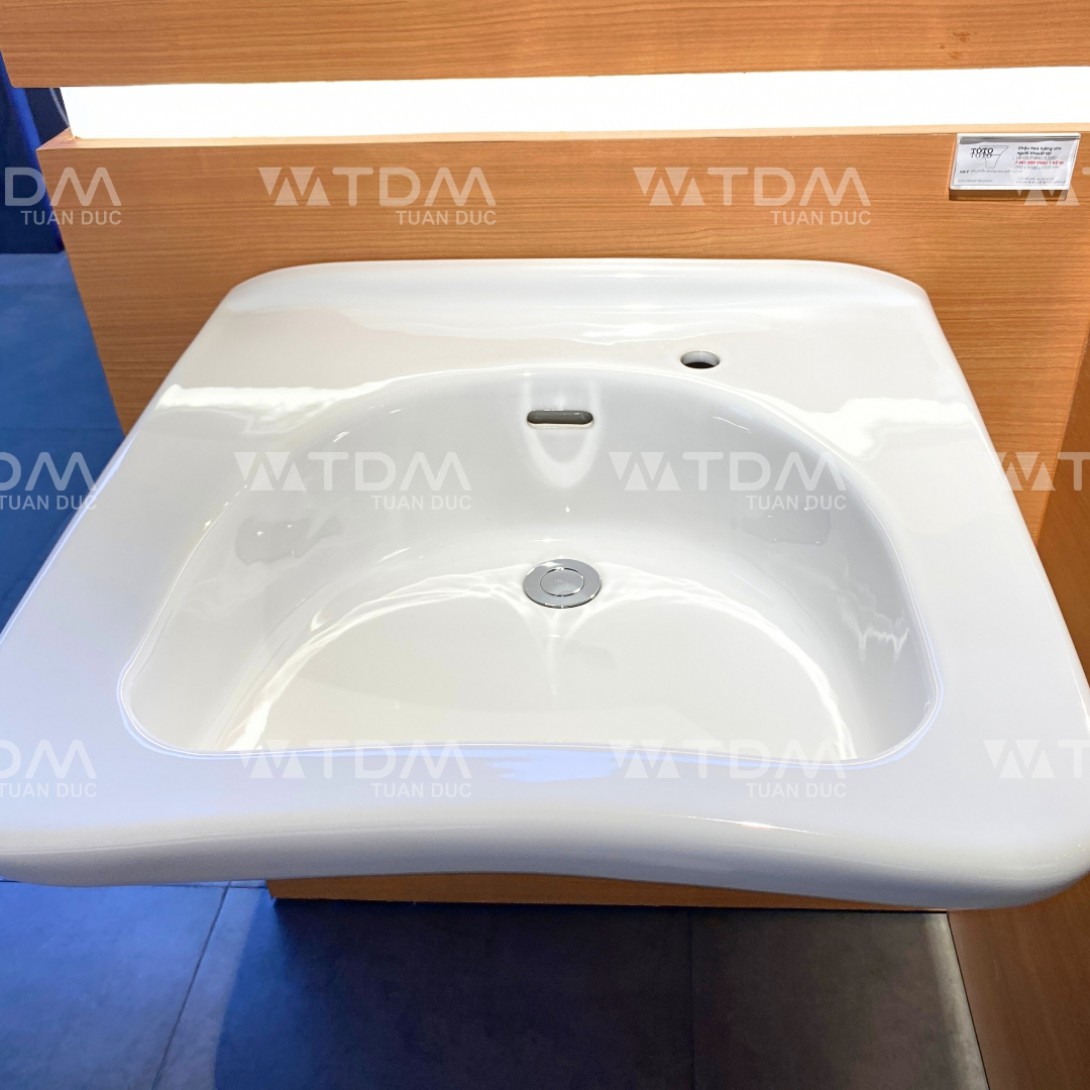Chậu Lavabo TOTO LW103JT1/TL220D/T205QN Khuyết Tật Treo Tường - Tuấn Đức