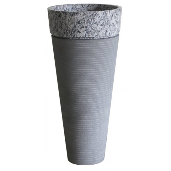 Chậu Rửa Mặt Lavabo Kanly MAR76 Đặt Sàn Đá Tự Nhiên