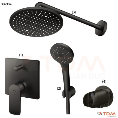 Bộ vòi hoa sen TOTO TBW01003A TBG11304V TBW01008A TBW01015B TBW01014B ...