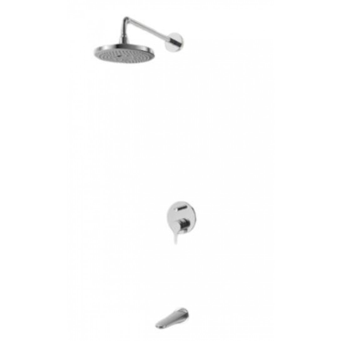 Bộ vòi hoa sen TOTO TBS01304B/TBW01004A/TBG01001B âm tường xả chậu ...