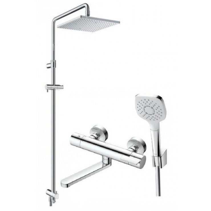 Bộ sen cây nhiệt độ TOTO TBV03427V/TBW02005A/TBW08006A tắm đứng - Tuấn Đức