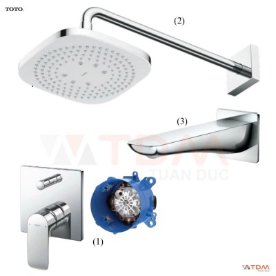 Bộ vòi hoa sen TOTO TBW01003B1A TBG09304V TBW01010A TBW01015B TBW01014B ...