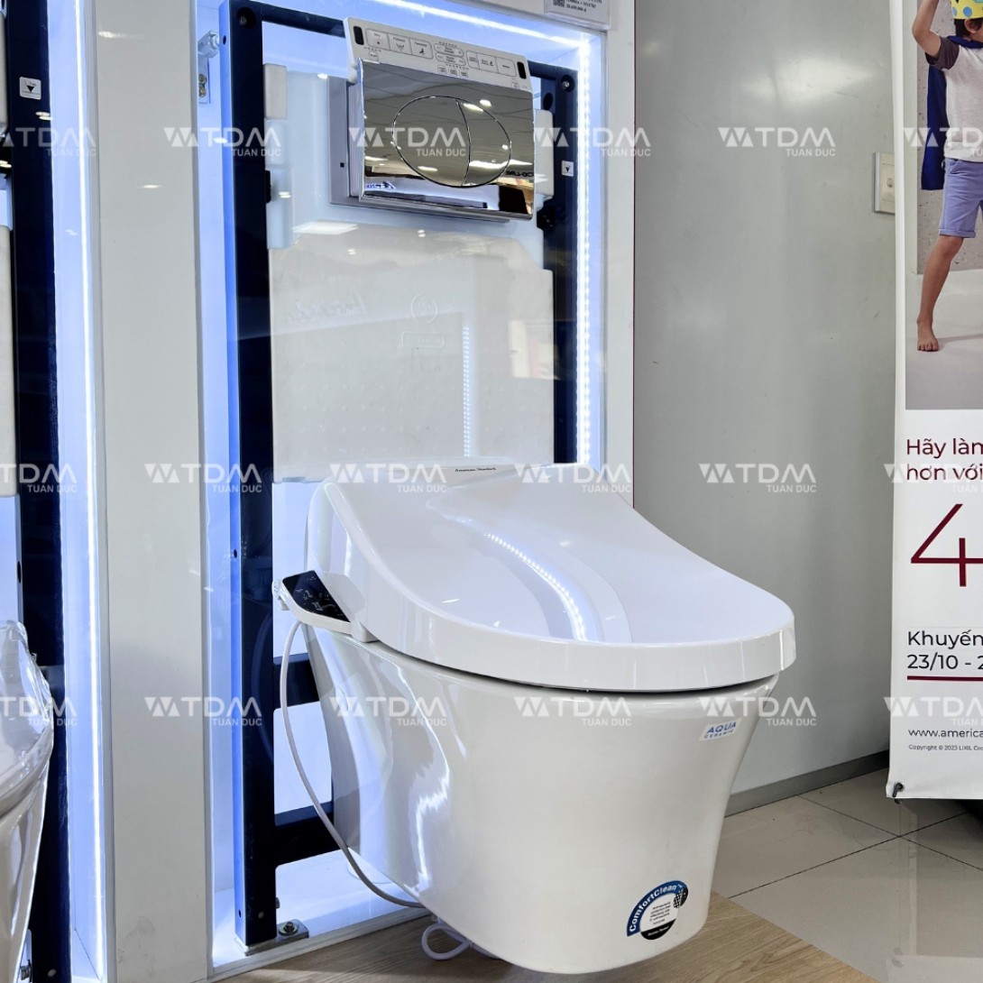 Bồn cầu treo tường điện tử American Standard WP-2140 WP-7SR1 G3004A M11785