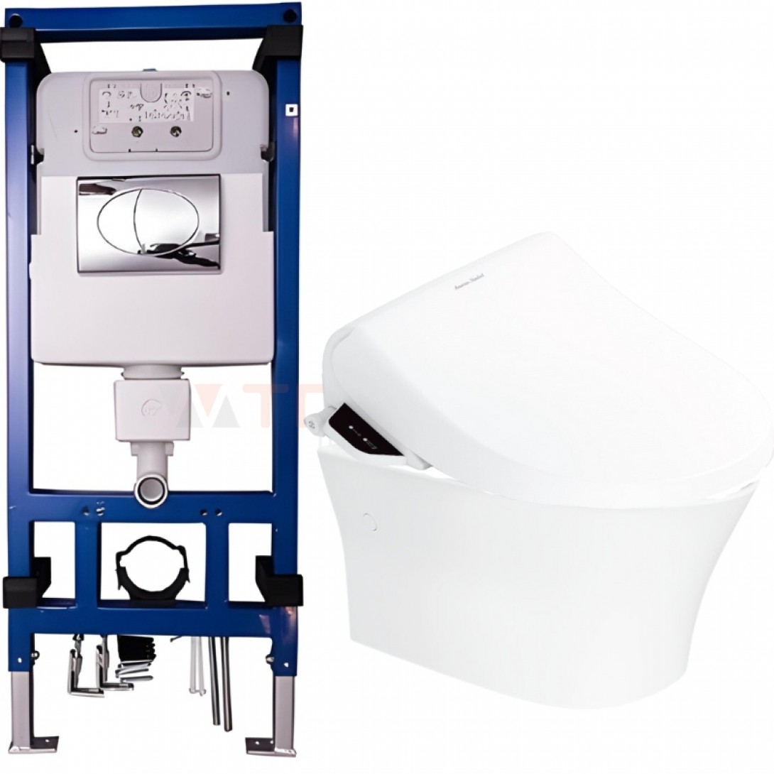 Bồn cầu treo tường điện tử American Standard WP-2140 WP-7SR1 G3004A M11785