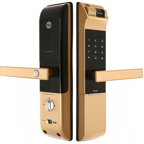 Khóa vân tay Yale YDM 4109A (YDM4109A) màu vàng Gold - Tuấn Đức