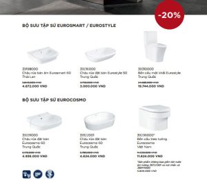 Thiết bị vệ sinh Grohe khuyến mãi năm 2024 – Giảm giá lên đến 40%