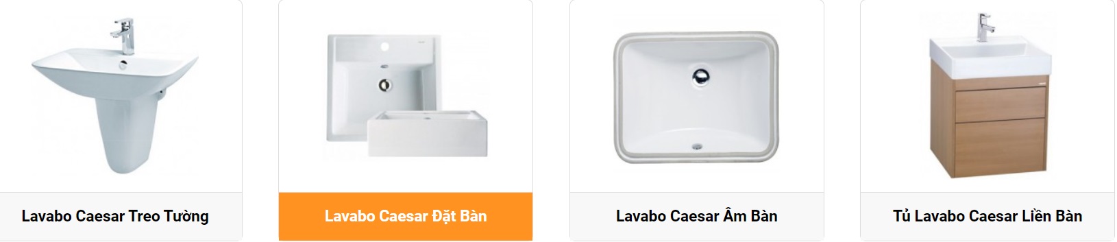 Bảng báo giá thiết bị vệ sinh Caesar năm 2023 cập nhật mới nhất