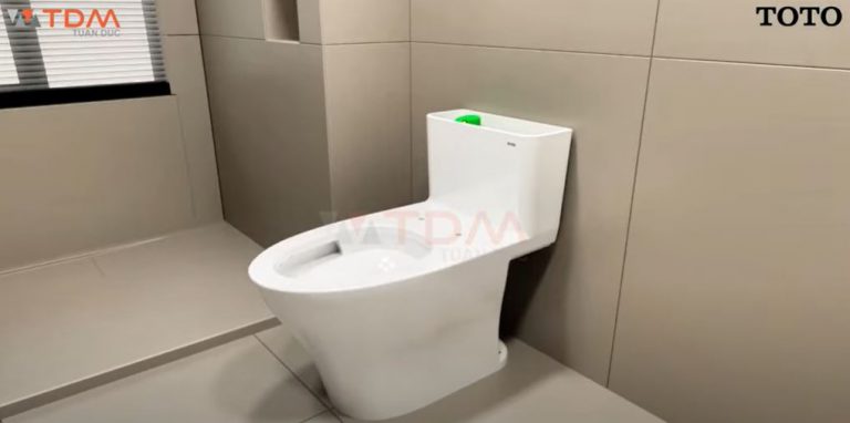 Hướng dẫn chi tiết cách lắp đặt bồn cầu 1 khối Toto MS857/C875D chuẩn ...