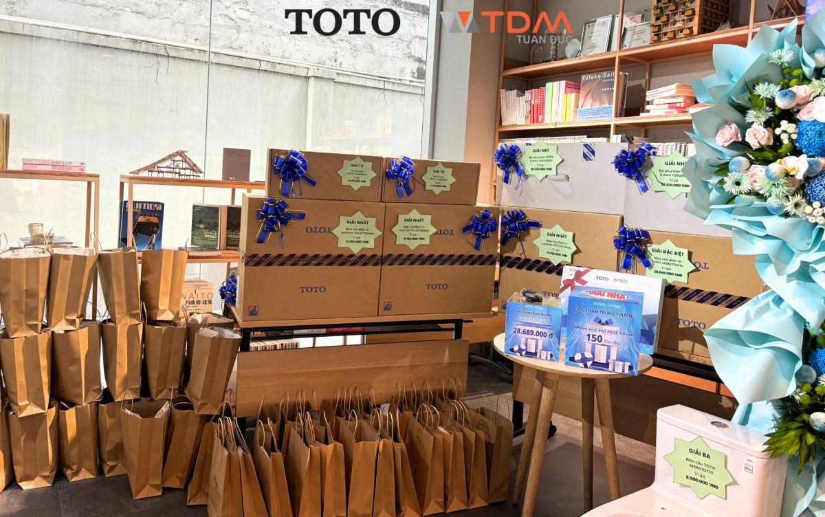 Sự kiện Mega Sale TOTO 2025 của TOTO Tuấn Đức thành công rực rỡ